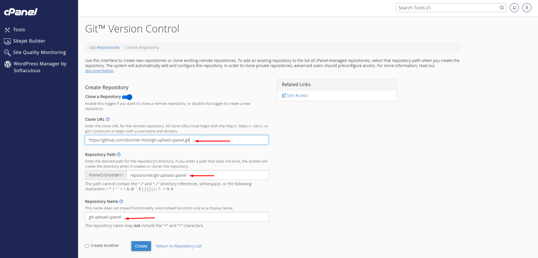 Step-by-Step Guide to Clone a GitHub Repo in cPanel - StormerHost ...